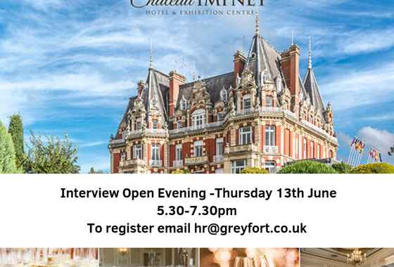 Interview open evening at the Chateau Impney Hotel : The Bromsgrove Oracle